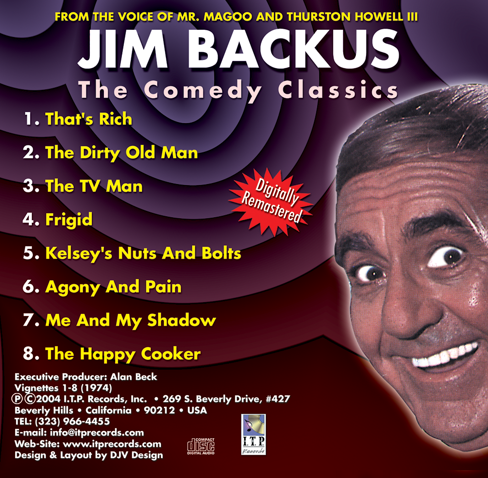 ITP Records - Jim Backus - The Comedy Classics